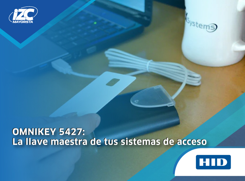 Lector de tarjetas inteligentes HID Omnikey 5427 | IZC Mayorista